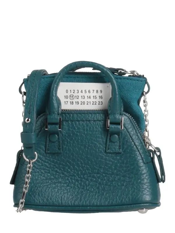 MAISON MARGIELA Plain Colour Cross Body Bag - Blue