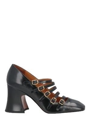 Chloé Versatile Patent Leather Mary Janes - Black