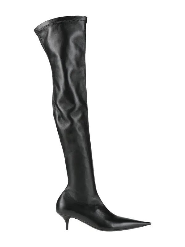 Balenciaga Fashionable And Versatile Tall Boots - Black