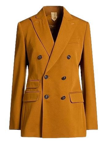 Max Mara Double-breasted Blazer - Orange