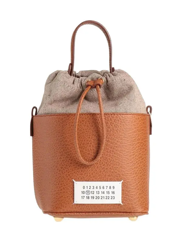 MAISON MARGIELA Plain Colour Handbags - Brown