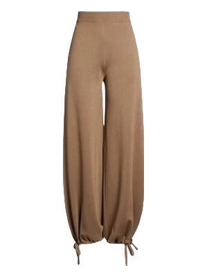 Max Mara High-waist Knit Balloon Trousers - Brown