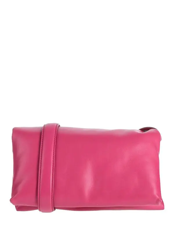 Marni Solid-color Versatile Shoulder Bag - Red
