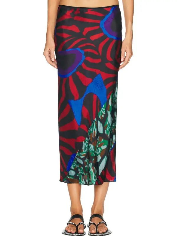 Dries Van Noten Sati Skirt - Red