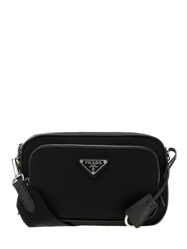 Prada Re-nylon Crossbody Bag - Black