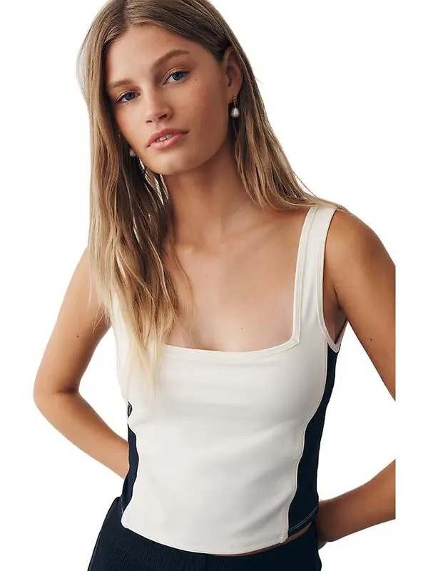 Beach Riot Brietta Tank Top - Shadow Stripe