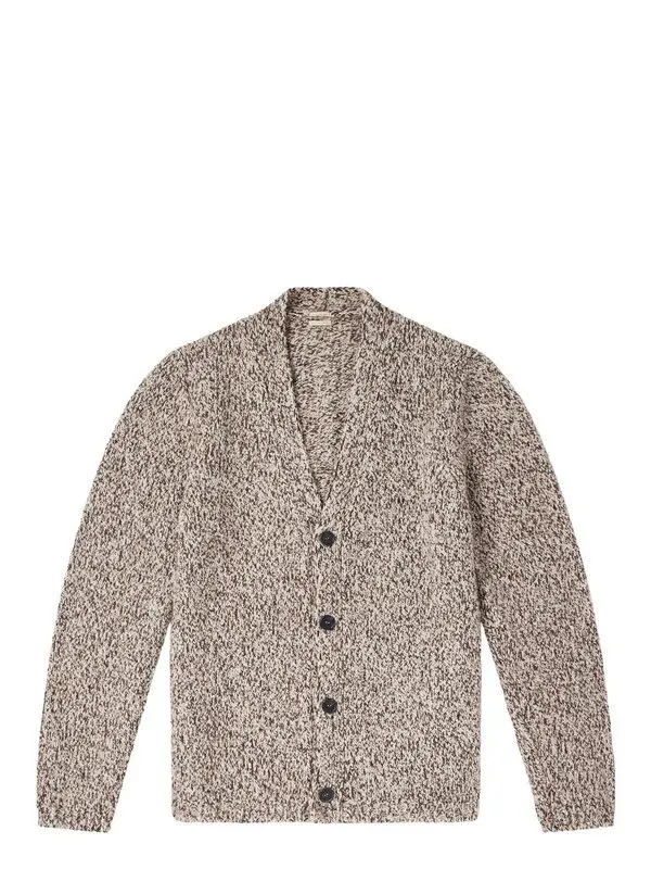 Massimo Alba Linus Wool-blend Cardigan - Brown