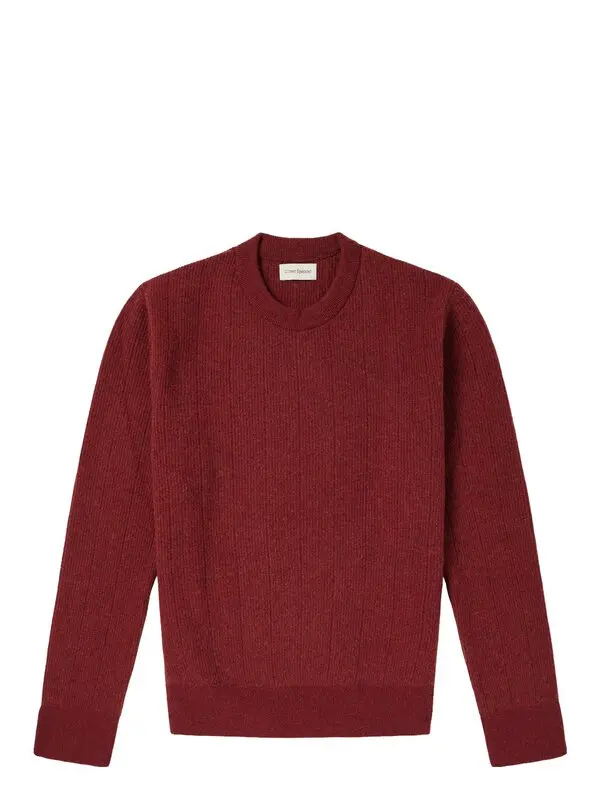 Oliver Peoples Blenheim Wool Sweater - Red