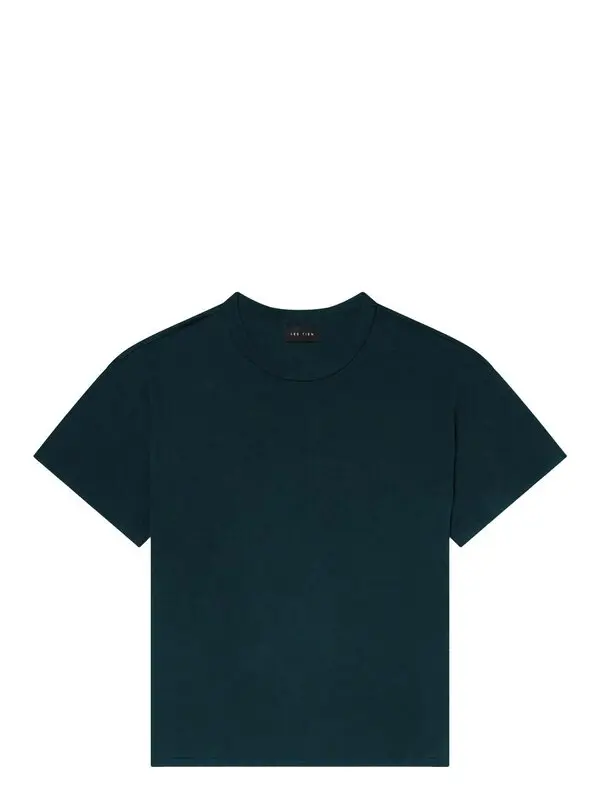 LES TIEN Cotton-jersey T-shirt - Green