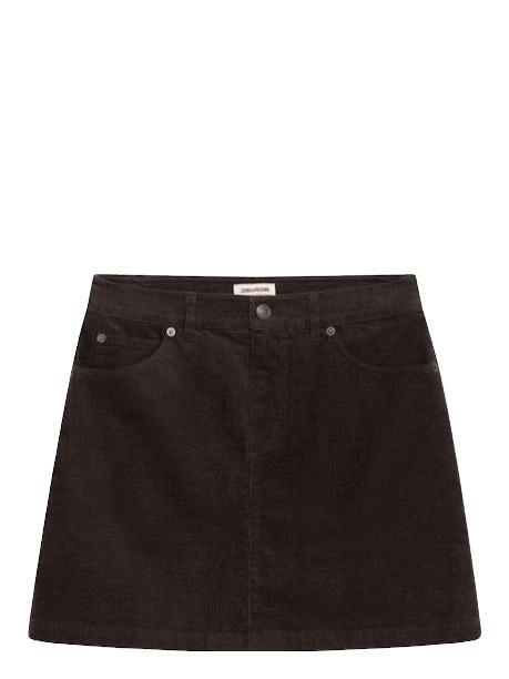 Zadig&Voltaire Jaimy Skirt - Dark Chocolate