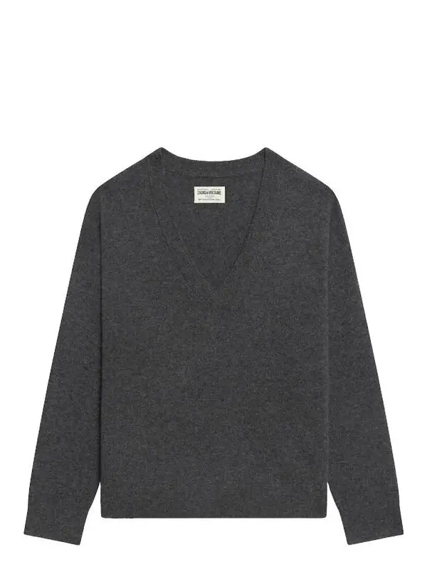 Zadig&Voltaire Mikyz Cashmere Sweater - Anthracite