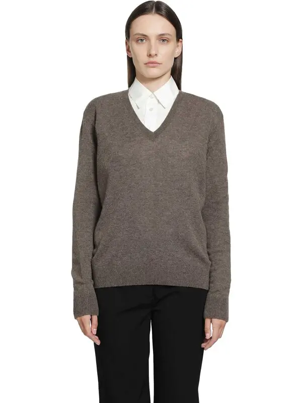 THE ROW Phora Top - Grey