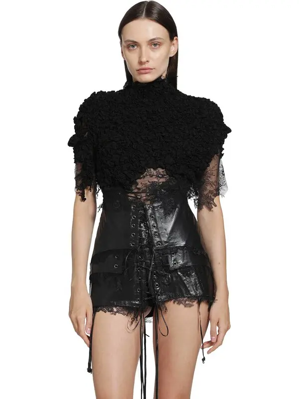 DREAMING ELI The Favourite Cropped T-shirt - Black