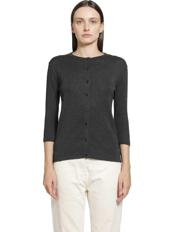 THE ROW Alena Top - Grey