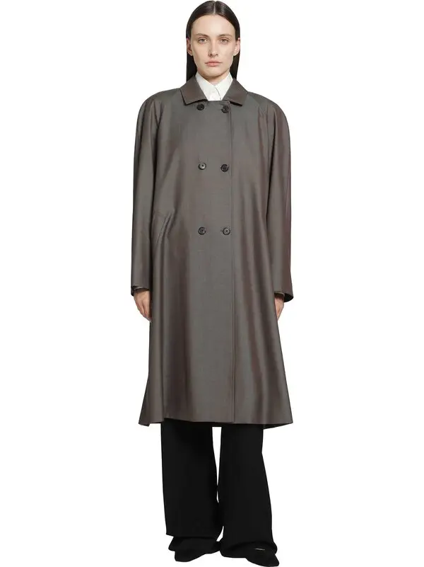THE ROW Emma Coat - Brown