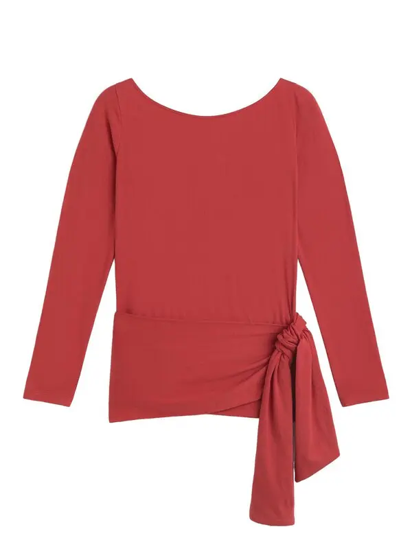 THINKING MU Giulia Top - Red