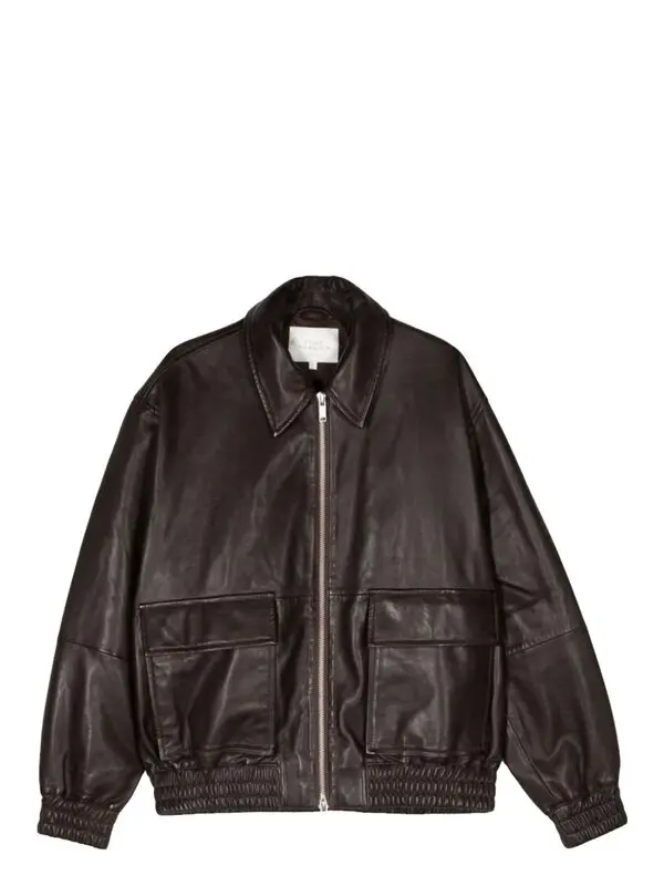 Studio Nicholson Piston Zip-up Jacket - Brown