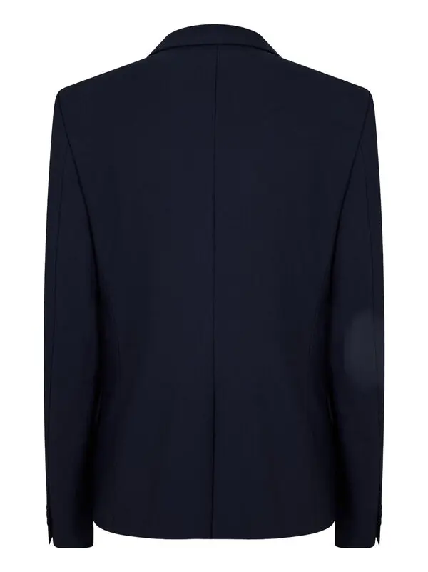 Off-White Navy Blazer - Black