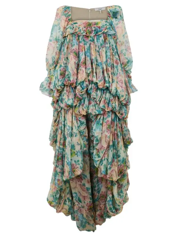 Chloé Chiffon Dress Ld53 - No