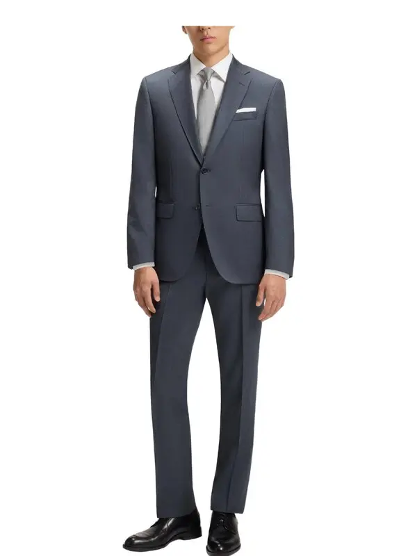 Hugo Boss Single-breasted Suit Jacket - Black