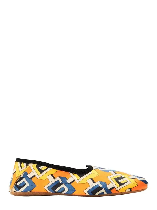 Gucci Color Block Flat - Multicolor
