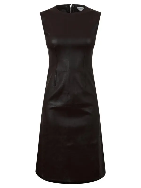 Bottega Veneta Leather Mini Dress - No