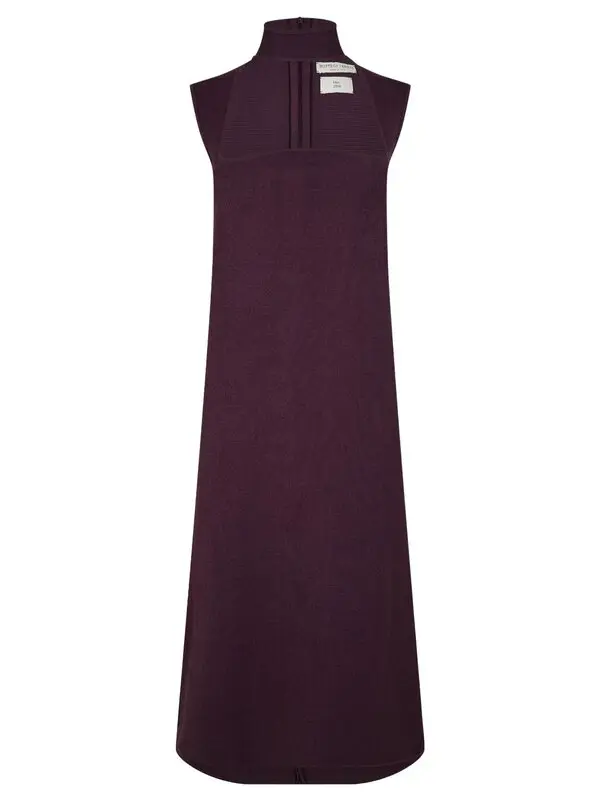 Bottega Veneta Shift Long Dress - Black