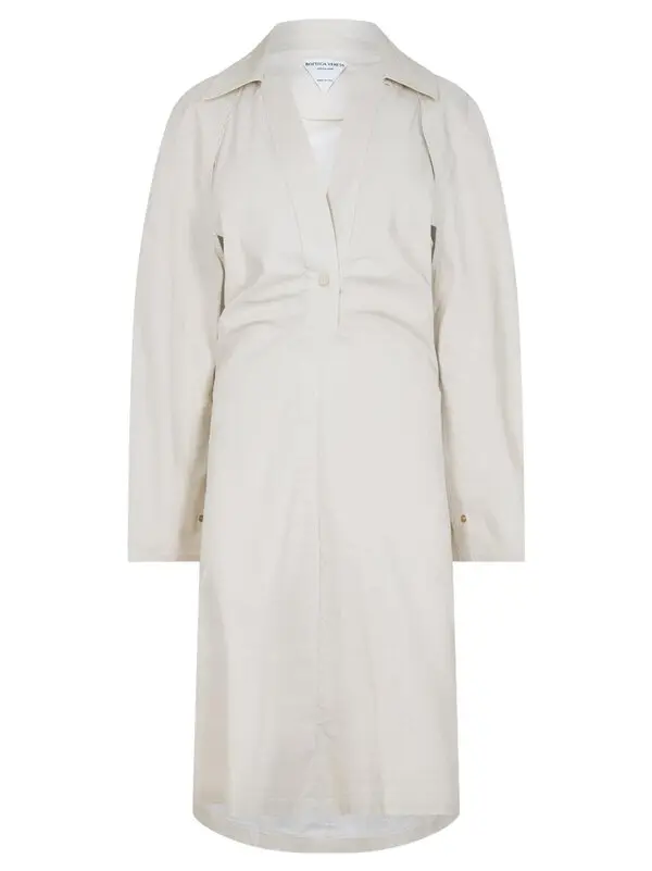 Bottega Veneta Textured Wrap Dress - No