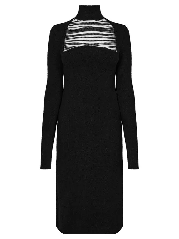 Bottega Veneta Structured Mini Dress - No