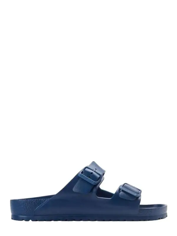BIRKENSTOCK Logo Slippers - Blue