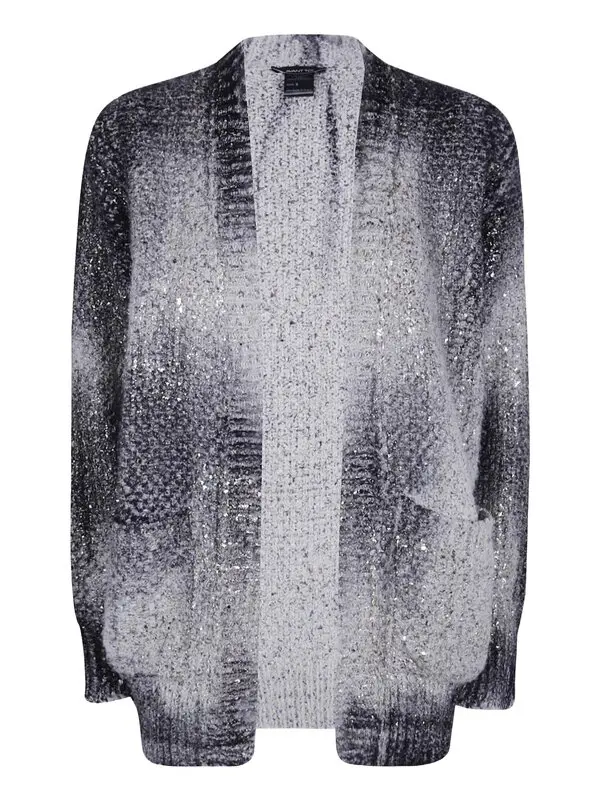 Avant Toi Long-sleeved Knitted Cardigan - Black