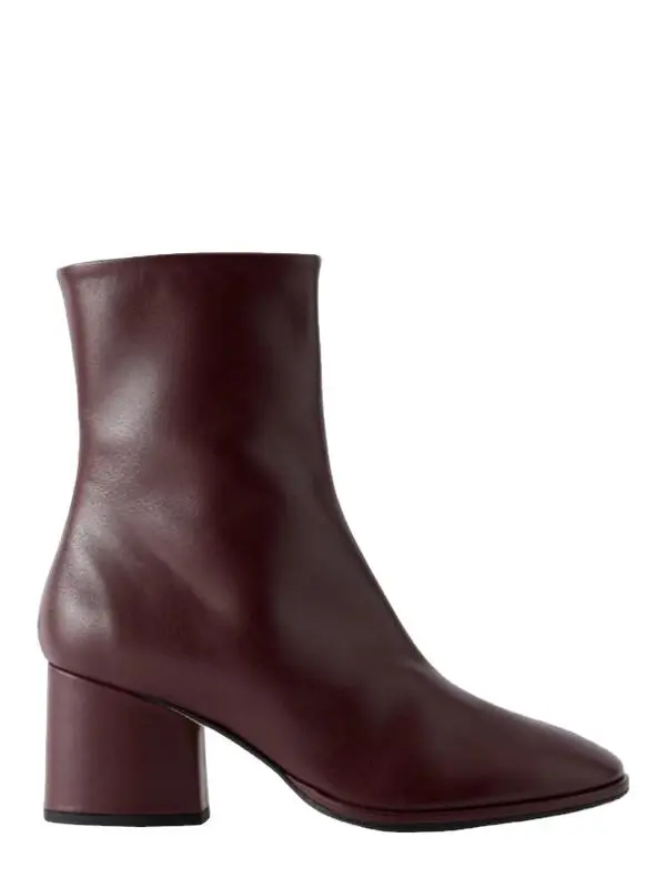 AeydĒ Leather Ankle Boots - Black