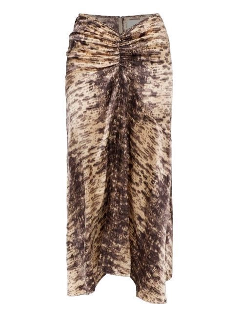 Isabel Marant Étoile Printed Skirt - Brown