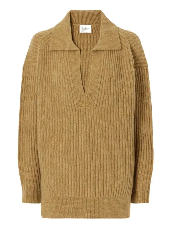 Le Kasha V-neck Knit Sweater - No