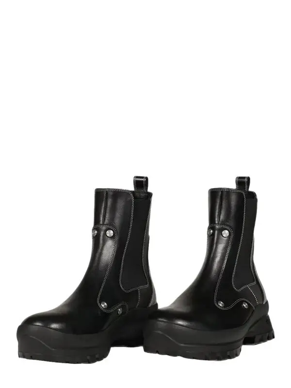 OAO Les Arcs Contrast-stitch Chelsea Boots - Black