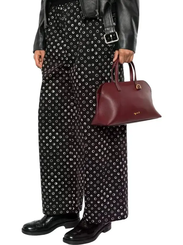 AGNES B. Christelle Tote Bag - Red