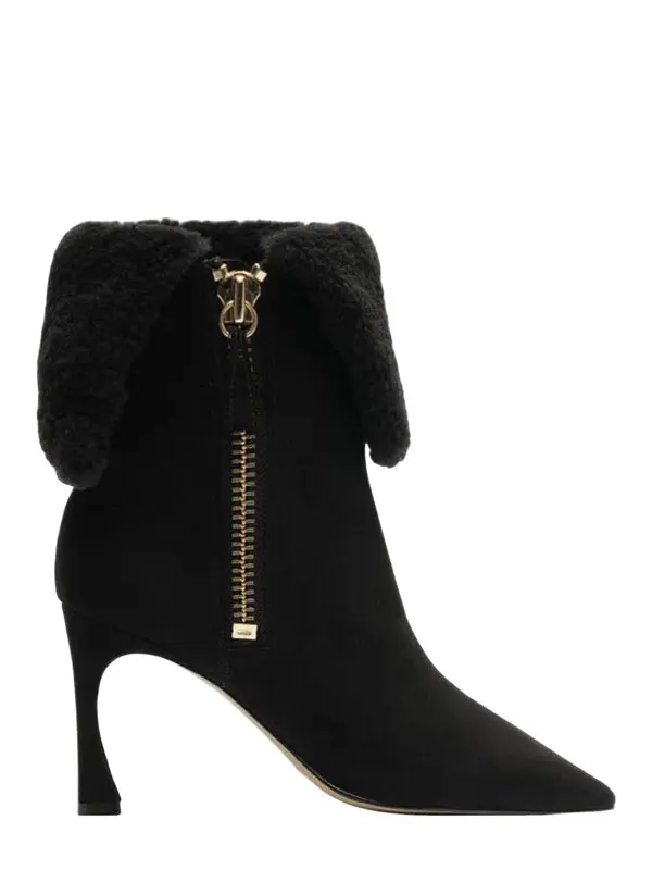 ALEXANDRE BIRMAN Mirabella 85 Curly Boots - Black