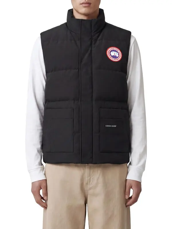 Canada Goose Quilted Cotton-blend Gilet - Black