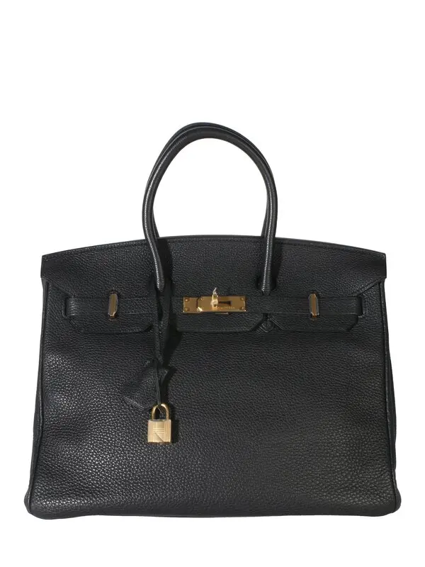 Hermès Togo Birkin Ghw - Black