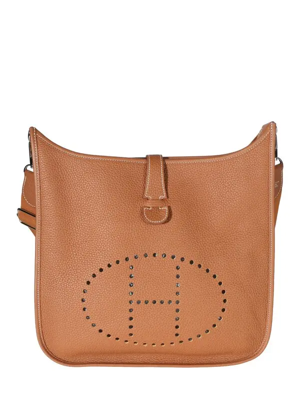 Hermès Clemence Evelyne Iii Gm Phw - Brown