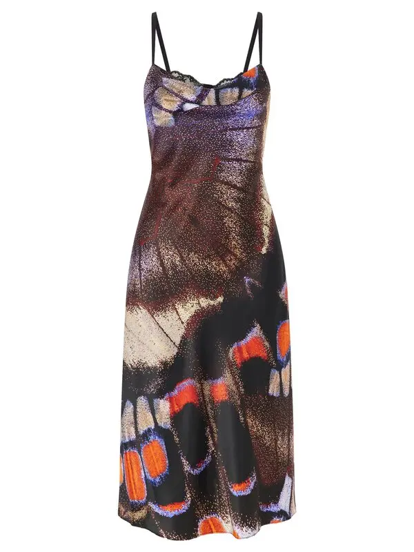 ANDRES OTALORA Lo Aprendido Embellished Linen Mini Dress - Black