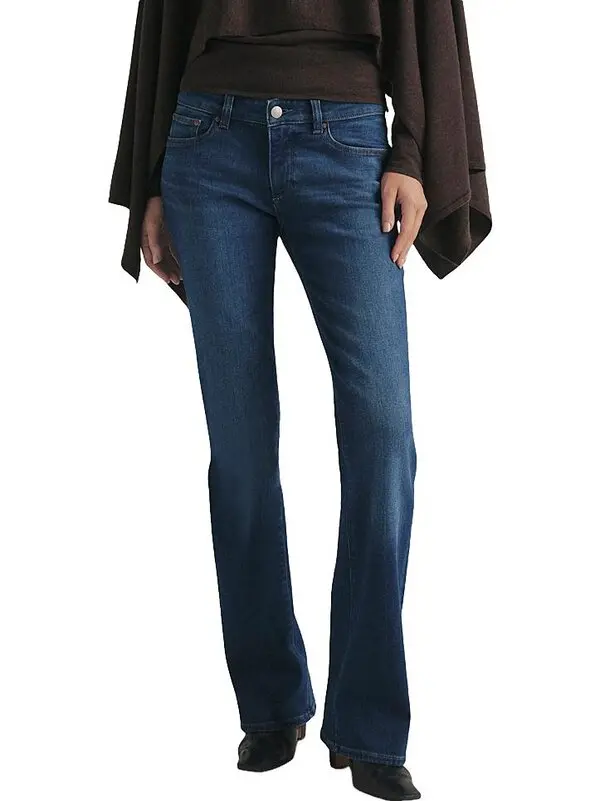 DL1961 Milano Instasculpt Low Rise Slim Bootcut Jeans - Evermore