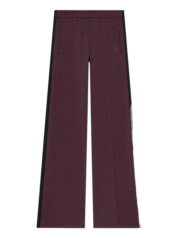 COURREGES Bicolor Track Pants - Red