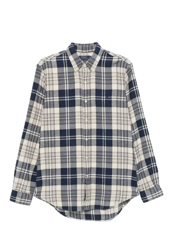 Polo Ralph Lauren Checked Button-up Shirt - Gray