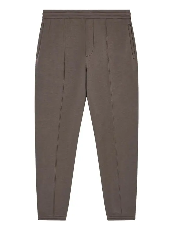 Emporio Armani Cuffed Trousers - Brown