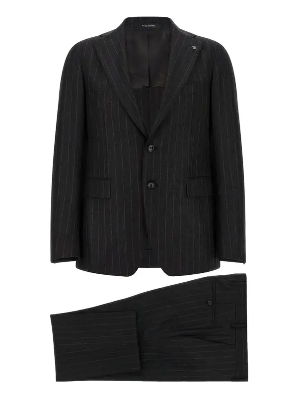 Tagliatore Pinstripe Suit - Grey