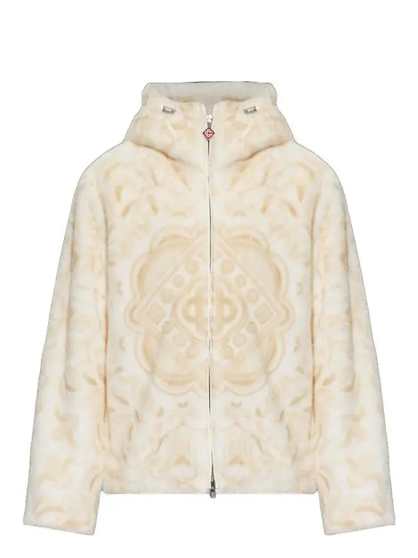 Casablanca Faux-fur Hooded Jacket - No