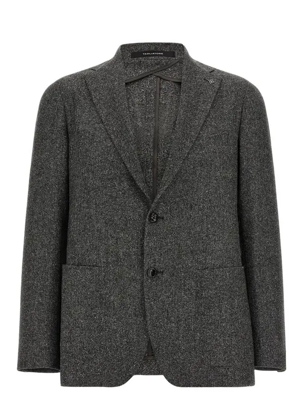 Tagliatore Single-breasted Blazer - Grey
