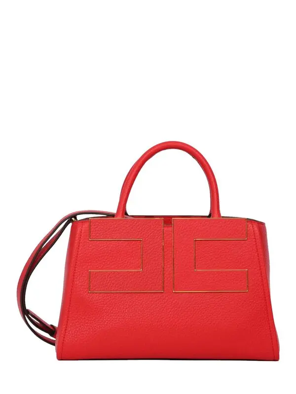 Elisabetta Franchi Flared Tote Bag - Red