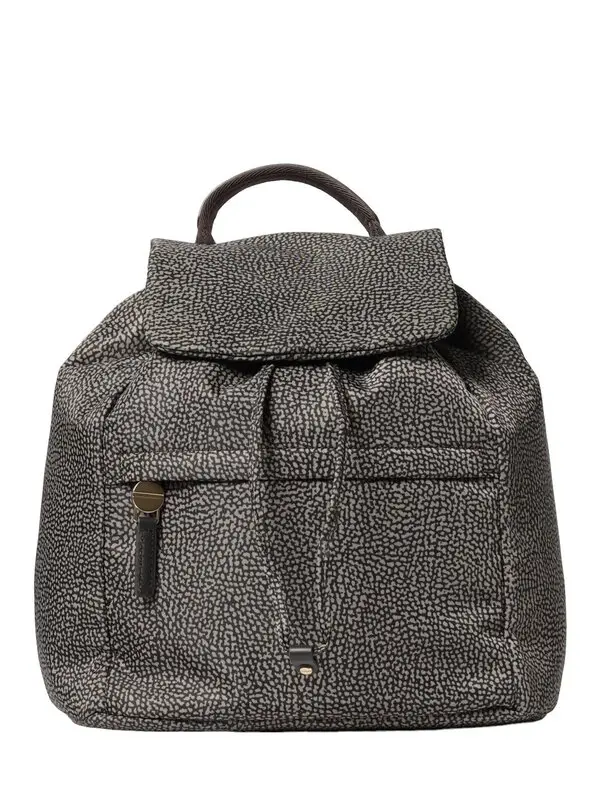 Borbonese Backpack - Mud